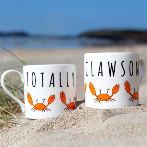 Totally Clawsome Large Mug Gone Crabbing