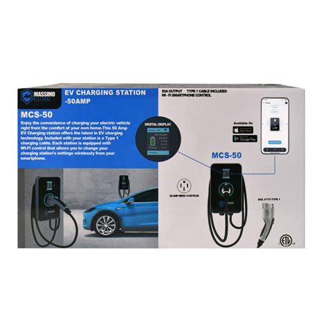 Mcs 50 Charging Station Massimo Electric