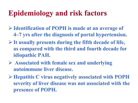 Portopulmonary Hypertension And Hepatopulmonary Syndrome1 Ppt