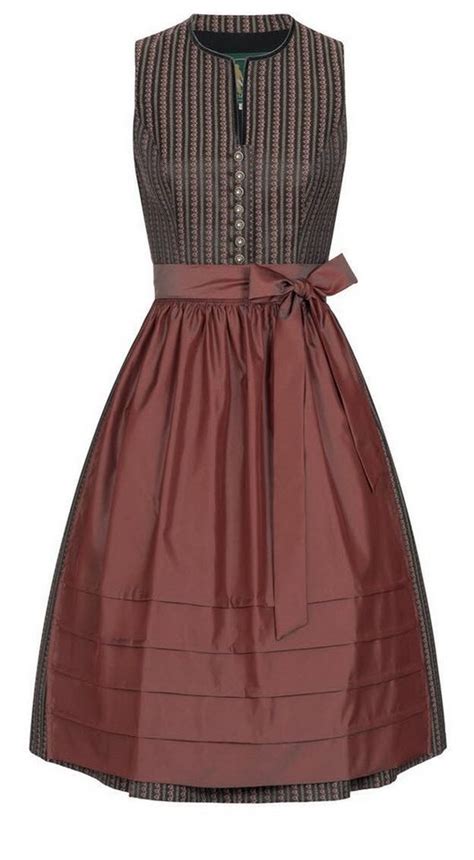 Wenger Trachtenkleid Dirndl Midi Uschi In Grau Von Wenger Austrian Style
