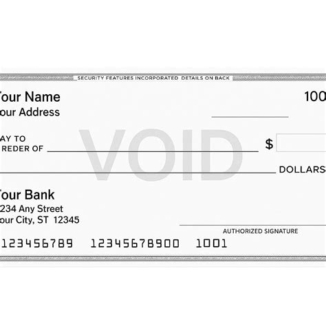 27 Free Printable Voided Check Templates Pdf Word