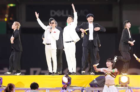 【阪神】「c＆k」スペシャルライブに虎党盛況 新生・岡田阪神2023年シーズン幕開け 開幕セレモニー スポーツ報知