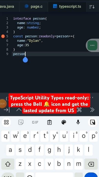 Typescript Utility Types Read Onlyshorts Typescript Utilitytypes