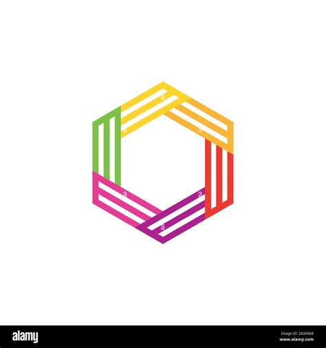 Hexagon Icon Logo Hi Res Stock Photography And Images Alamy