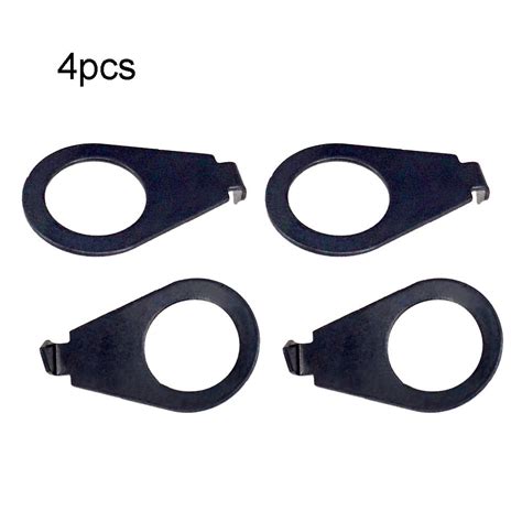 Bamill 4pcs Guitar Knobs Pointer Plate Indicator Washers For Gibson Lp