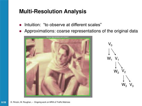 Ppt Ongoing Work On Multiresolution Analysis Of Traffic Matrices