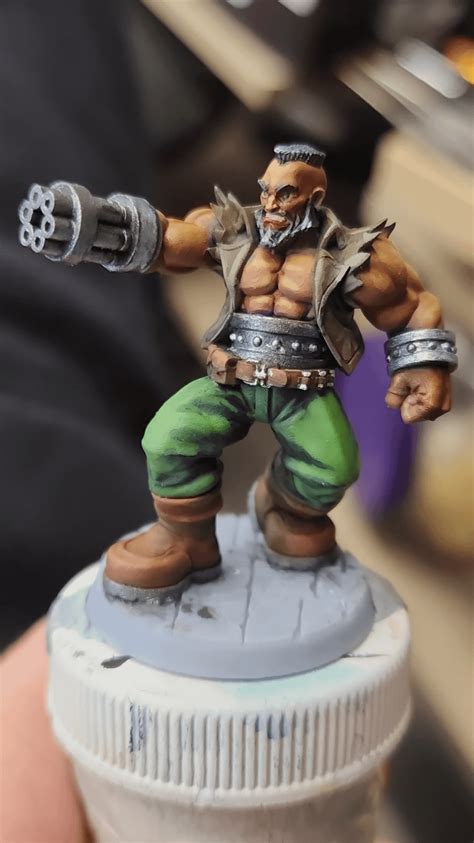 Barrett Wallace Ff7 28mm Scale R Resinprinting