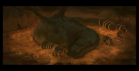 Smaug From The Hobbit By Shadow Net On Deviantart