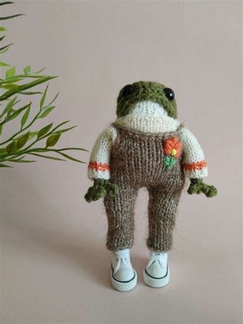 Лягушка вязаная в интернет магазине на Ярмарке Мастеров Мягкие игрушки Москва доставка по