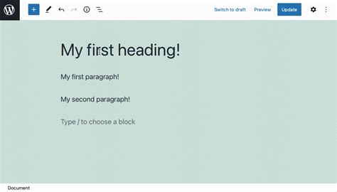 How To Move Blocks In Gutenberg