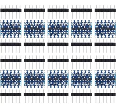 Digiyes 10 Unids 4 Canales Iic I2c Convertidor De Nivel Lógi Meses