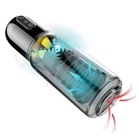 Electronic Motor Powerful Vibrating Spḯnning Ṫhrusting Sexy Male Masterburbator Blówjobsèx