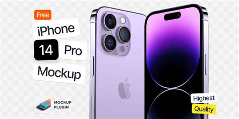 Free Iphone 14 Pro Mockup Figma