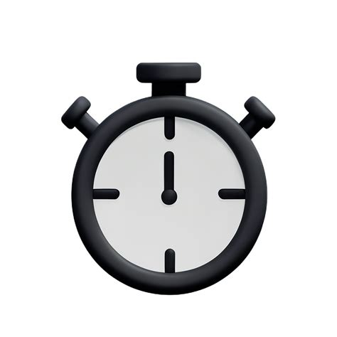 Timer 3d Rendering Icon Illustration 29129196 Png