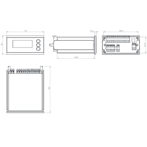 Display ACT20D LED UI AC DC 2920050000
