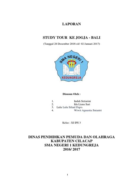 Outing Class Ke Malang Pdf