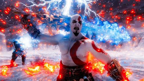 God Of War Ragnarok Valhalla BLADE OF OLYMPUS Build Kratos Vs Thor