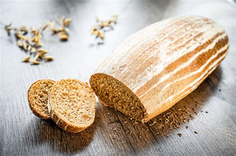 Craft Sliced Bread On The Table At The Bakery The Concept Of Small