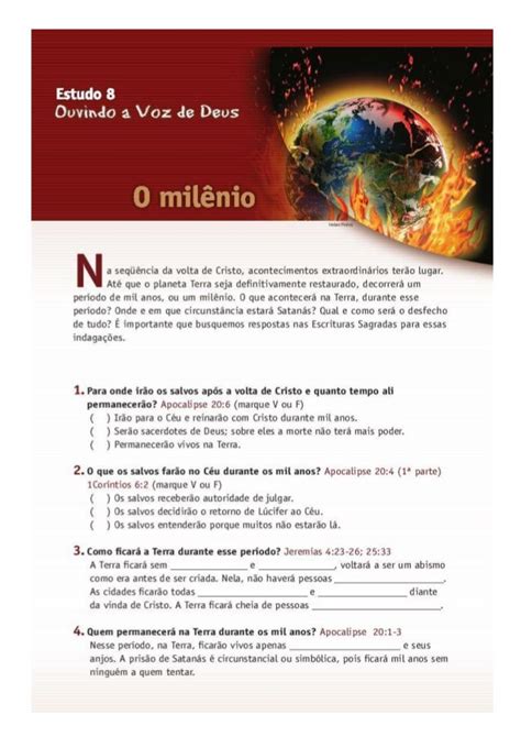 Estudo Bíblico Ouvindo A Voz De Deus Pdf 27 Licoes