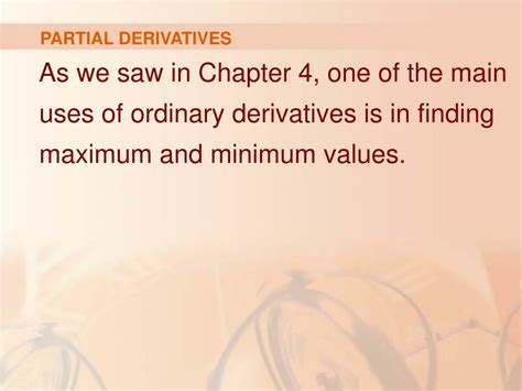 PPT PARTIAL DERIVATIVES PowerPoint Presentation Free Download ID 937635