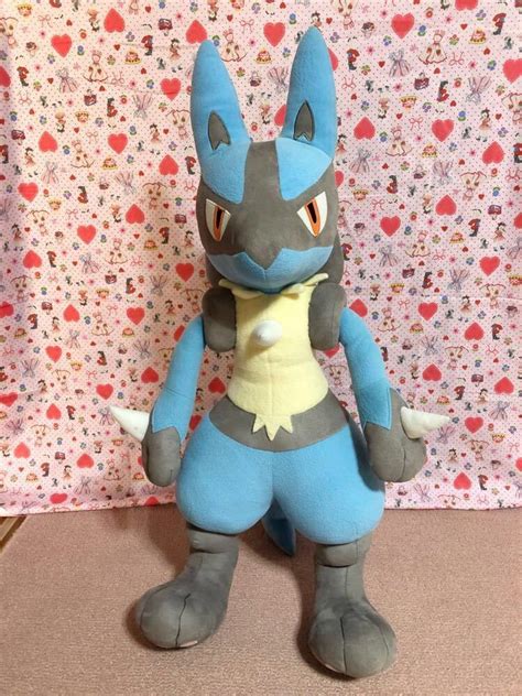 ★激レア★ ルカリオ 特大80cm ぬいぐるみ Heartland デカリオ Tomy Group ピカチュウプロジェクト ポケモン