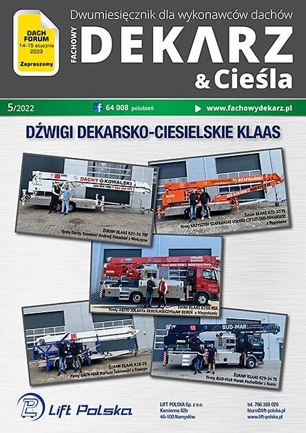 Fachowy Dekarz Cieśla 5 2022 Dekarz i Cieśla