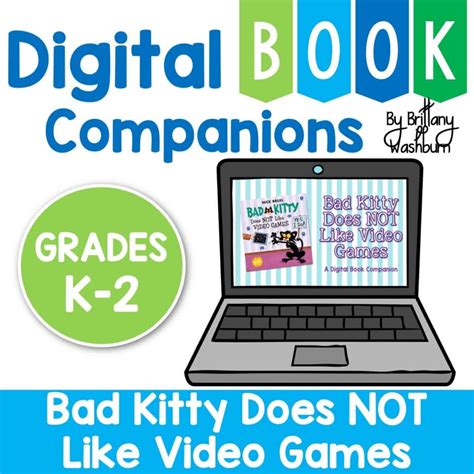 Bad Kitty Does Not Like Video Games Digital Book Companion