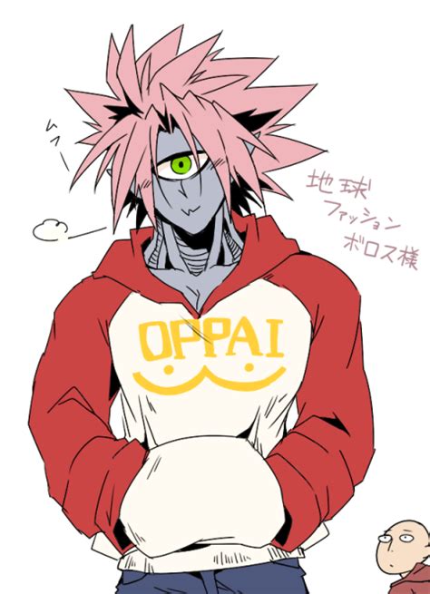 Saitama And Lord Boros One Punch Man Drawn By 0nodera Danbooru
