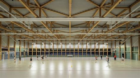Sports And Cultural Hall Link Architectes Associés Archdaily