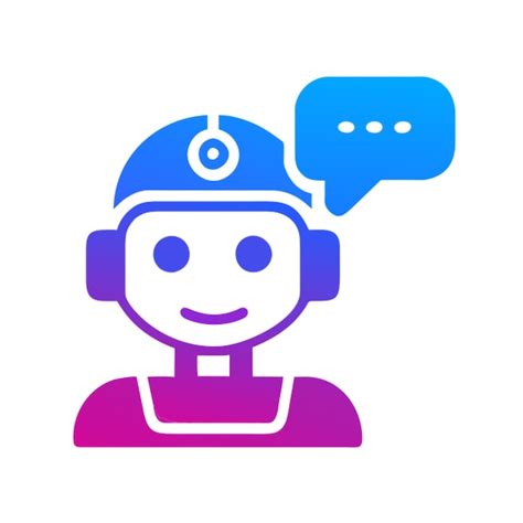 Ai Chatbot Icon Icon Premium Ai Generated Vector