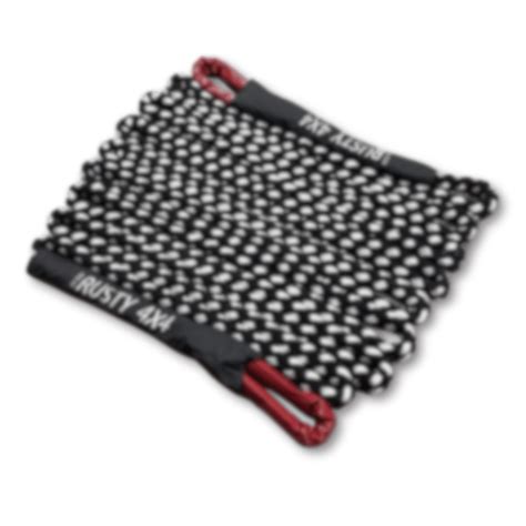 48 Ton Kinetic Recovery Rope Heavy Duty Commercial Rusty 4x4