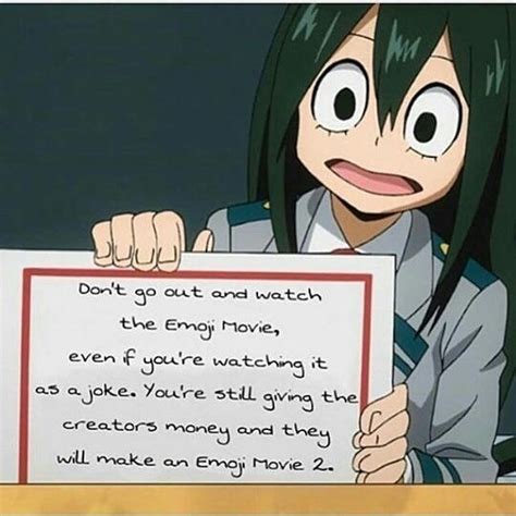 Wise Words From Tsuyu Asui By Delightfuldiamond7 On Deviantart