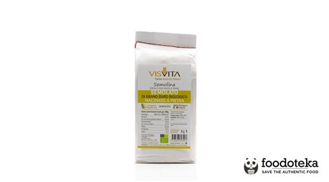 Semolato Di Grano Duro Biologico Visvita 1kg Foodoteka