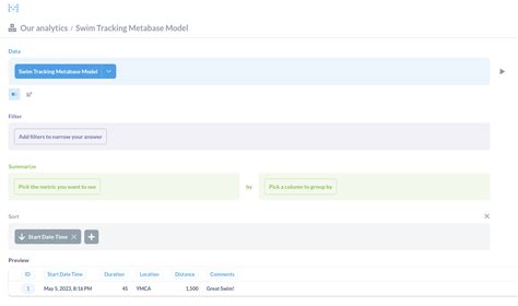 John Thompson Build A Workout Tracking App Using Metabase