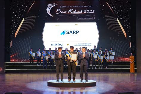 Smartlog ĐẠt Sao KhuÊ 2025 Cho SẢn PhẨm Smart Ai First Route Planning Sarp