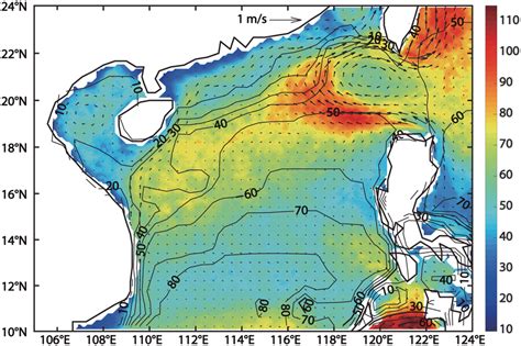Distribution Of Lβ Colors And The First Baroclinic Rossby Radius Of