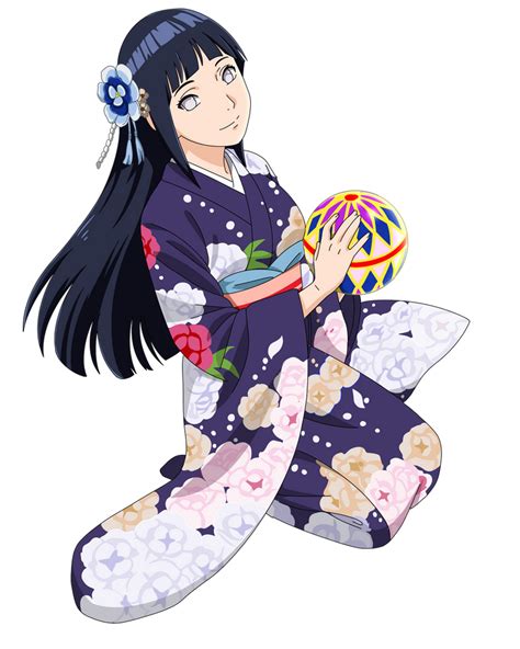 Hinata Hyuga Kimono Render By Arisusenpai On Deviantart