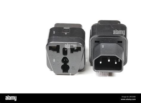 Iec Connector Apc Adapter Iec320 C14 Male To Universal Female For