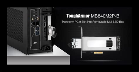 Aperçu Rapide Rack Mobile ICY DOCK ToughArmor MB M P B NVMe Tech Tribune France