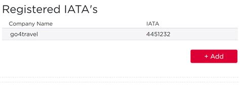 How To Add Iata Numbers To Your Organisation Virgin Atlantic Ndc Api Documentation