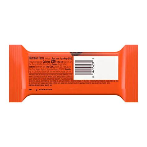 Reeses Sticks Milk Chocolate Peanut Butter Candy Bar 42gm X 3 Click