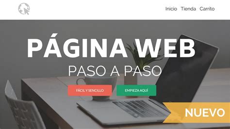 como crear una pagina web completa en html 5 youtube