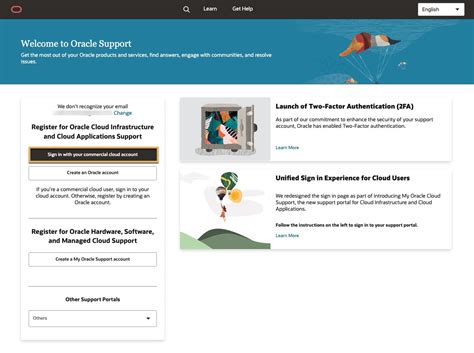 My Oracle Cloud Support