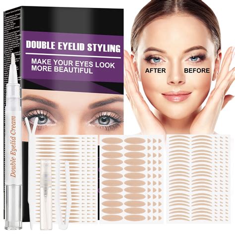 Invisible Eyelid Tape 480 Pcs Eyelid Lifter Strips Double Eyelid Tape