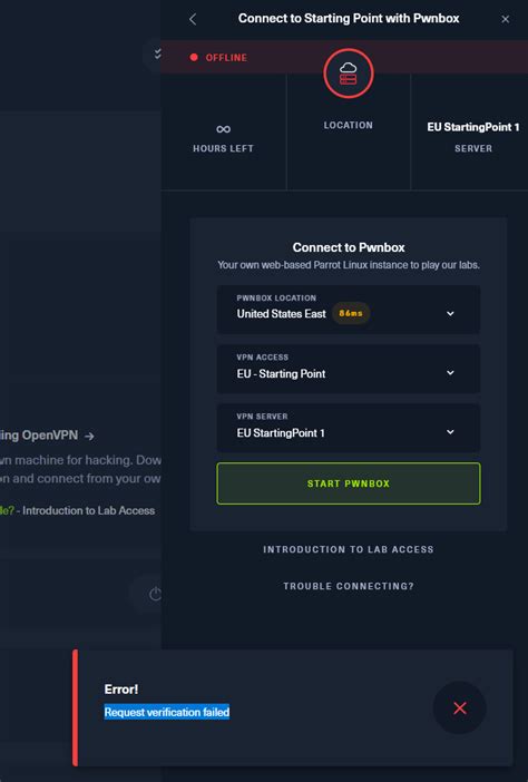 Error Request Verification Failed Off Topic Hack The Box Forums