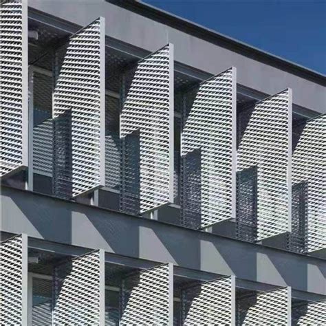 Wall Panel Aluminum Expanded Mesh Wire Mesh For Building Cladding