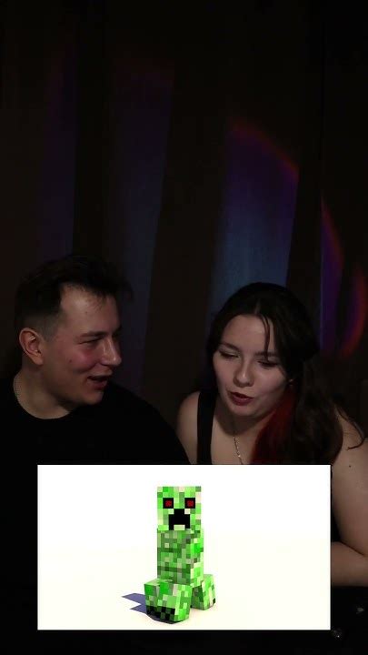 Девушка угадывает мобов из Майнкрафта майнкрафт отношения Shorts Youtube