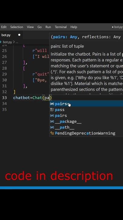 Create Chat Bot Using Python Youtube