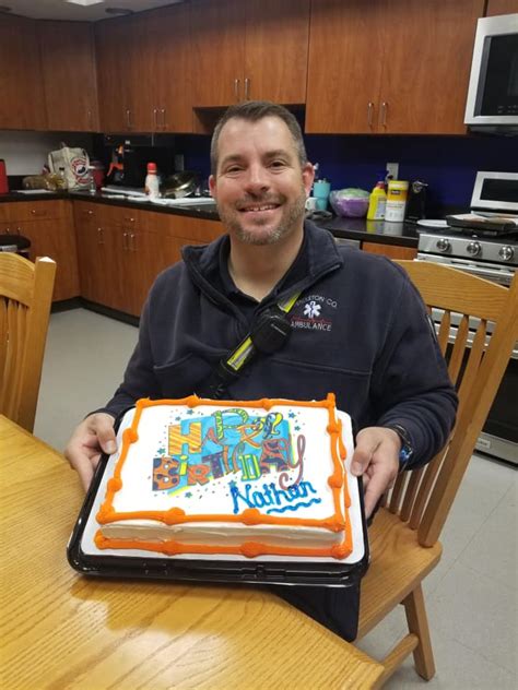 Happy Birthday To Nate He Pendleton County Ambulance