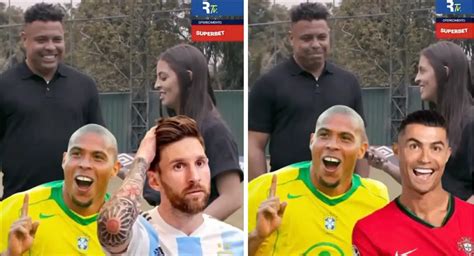 🐐 Messi Or Cr7 Ronaldo Nazario Settles The Goat Debate Nаdzeya